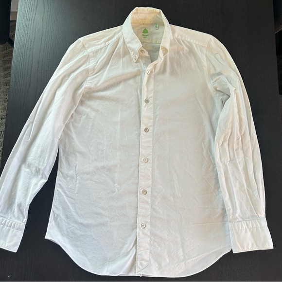 Finamore | Shirts | Finamore 55 Mens White Buttondown Shirt | Poshmark